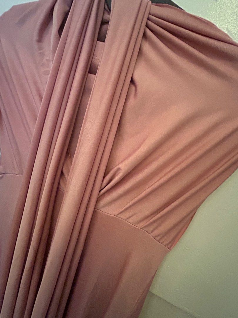 Infinity Dress Dusty Pink, Women's Fashion, Dresses & Sets, Dresses on ...