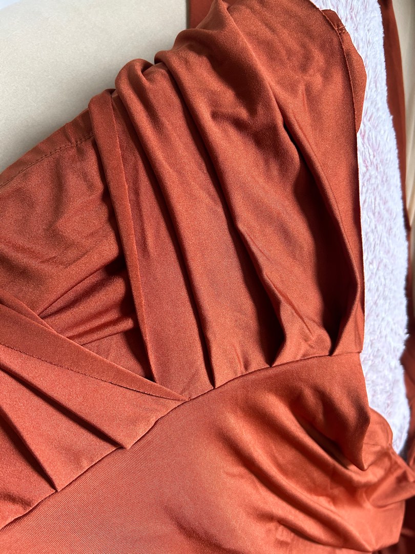 Infinity Dress Rust Brown, Women's Fashion, Dresses & Sets, Evening ...