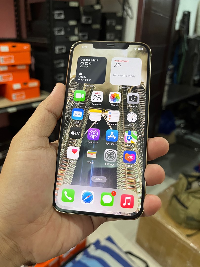 Iphone 12 Pro Max 128Gb GOLD Factory Unlocked, Mobile Phones & Gadgets, Mobile & Gadget ...