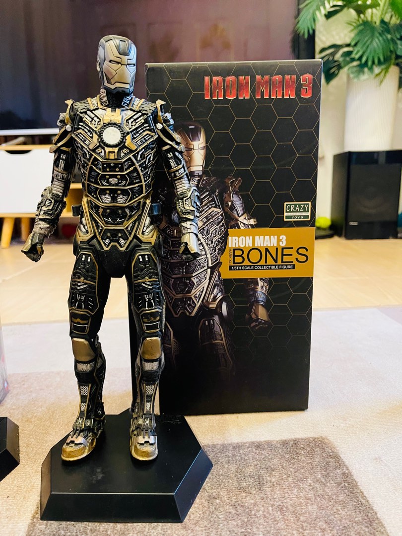 IRON MAN 3 ( MARK XLI BONES), Hobbies & Toys, Toys & Games on Carousell