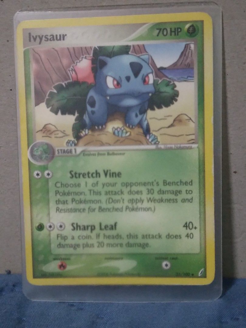 Ivysaur ( Ex Crystal Guardians ), Hobbies & Toys, Toys & Games on Carousell