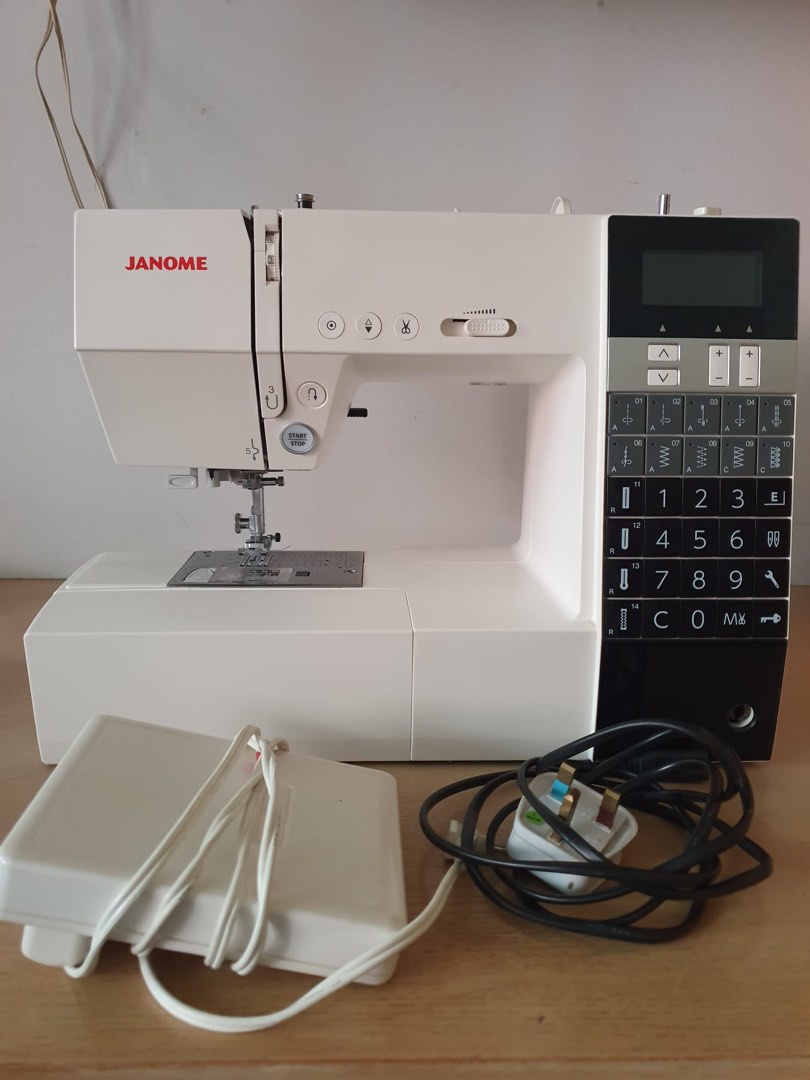 JANOME DC7100 Sewing Machine, Hobbies & Toys, Stationery & Craft, Craft Supplies & Tools on ...