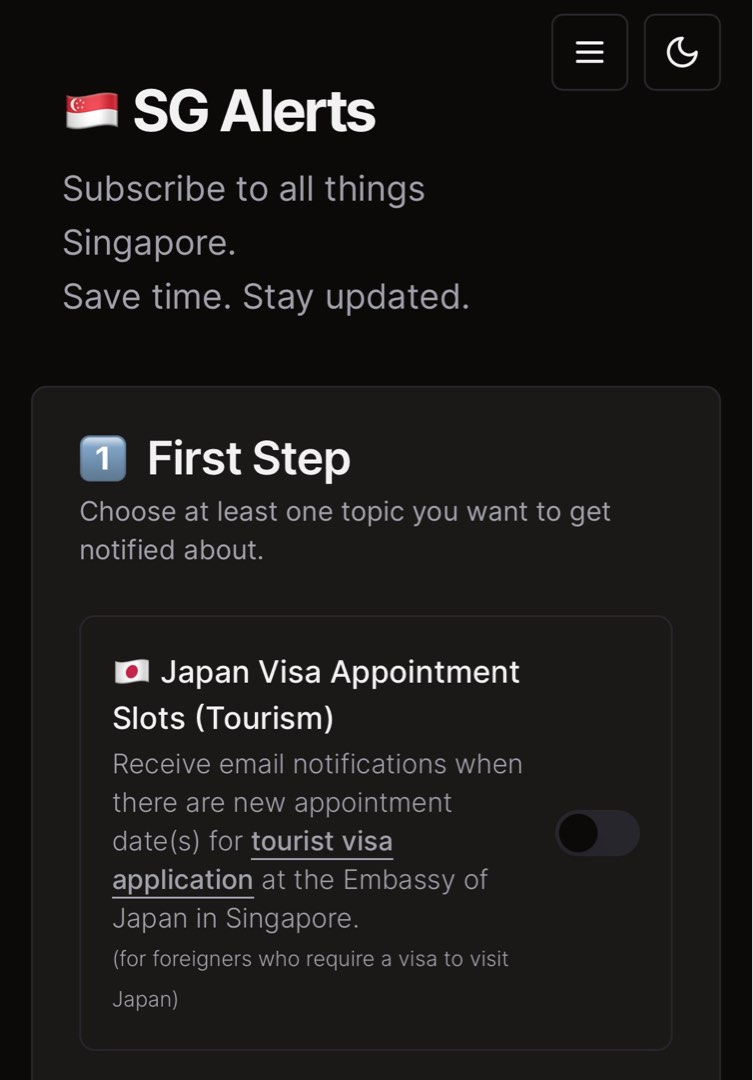 Japan Visa Slot Appointment Booking Notification Service / Japanese ...