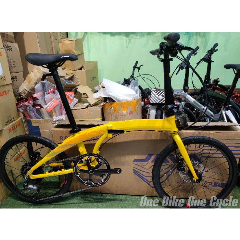 Java Zelo Folding Bike 20"(451)Custom Edition Shimano Altus 1x9sp ...