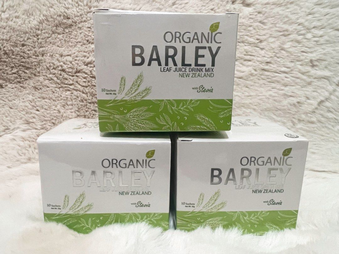 Jc Premiere Organic Barley juice&capsule, Health & Nutrition, Health ...