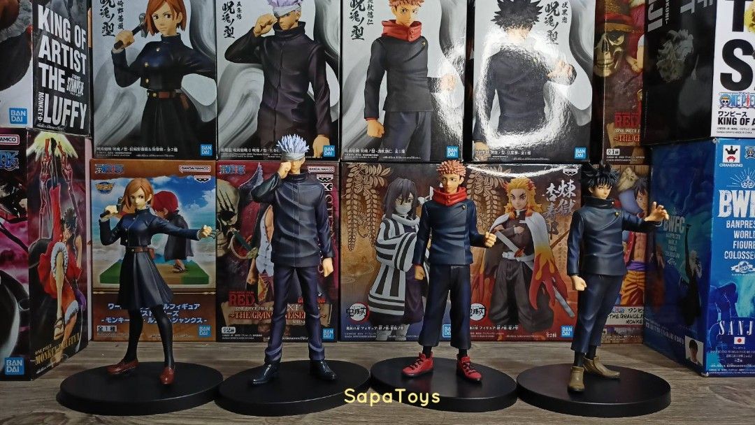 JJK - Jujutsu Kaisen DXF Figure/Toy Set, Hobbies & Toys, Toys & Games ...