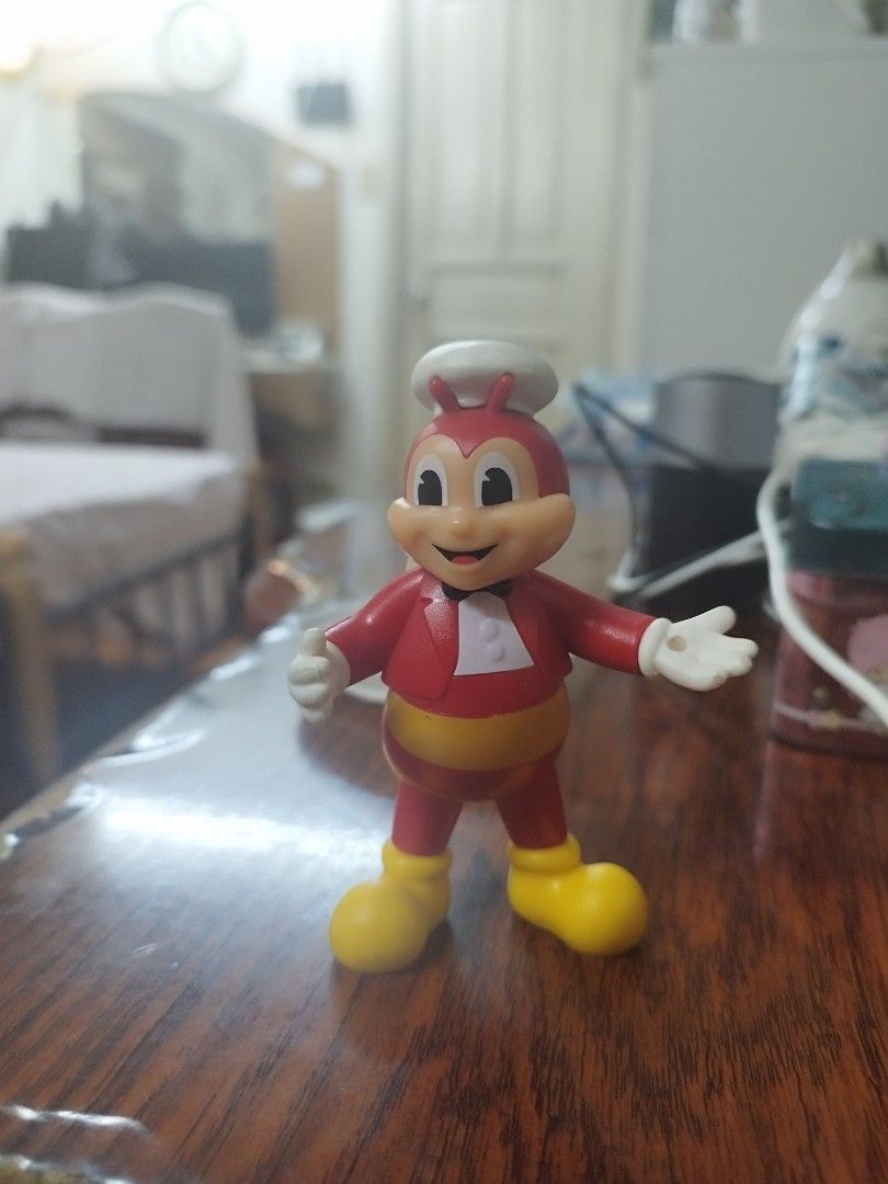 jollibee mascot toy figure rare happy meal action pose not funko pop ...