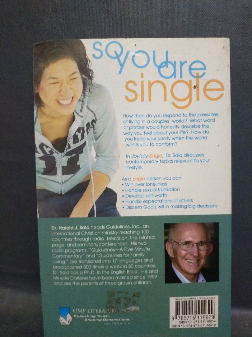 Joyfully Single by Harold Sala, Hobbies & Toys, Books & Magazines ...