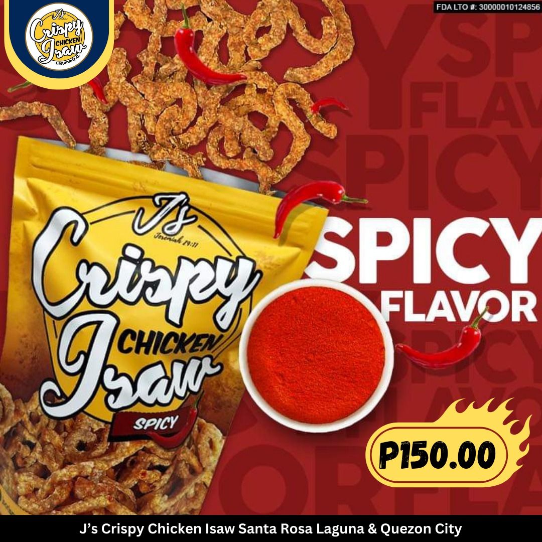 J's Crispy Chicken Isaw, Food & Drinks, Other Food & Drinks on Carousell