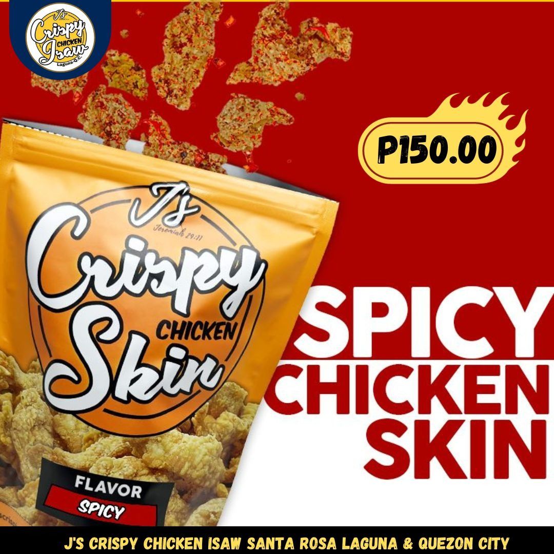 Js Crispy Chicken Skin, Food & Drinks, Packaged & Instant Food on Carousell