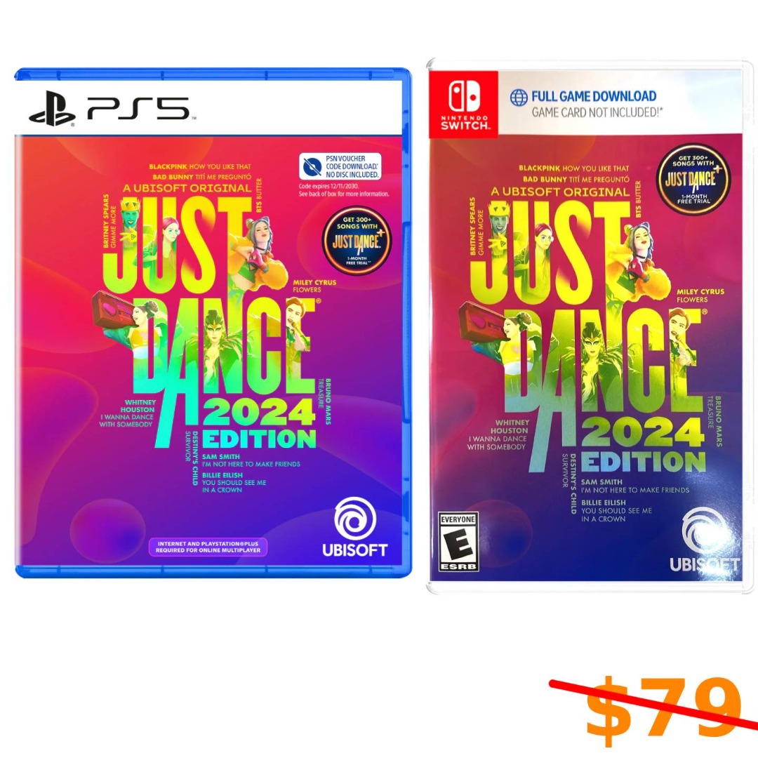 Just Dance 2024 Edition Brand New (PS5/Nintendo Switch), Video Gaming, Video Games, PlayStation ...