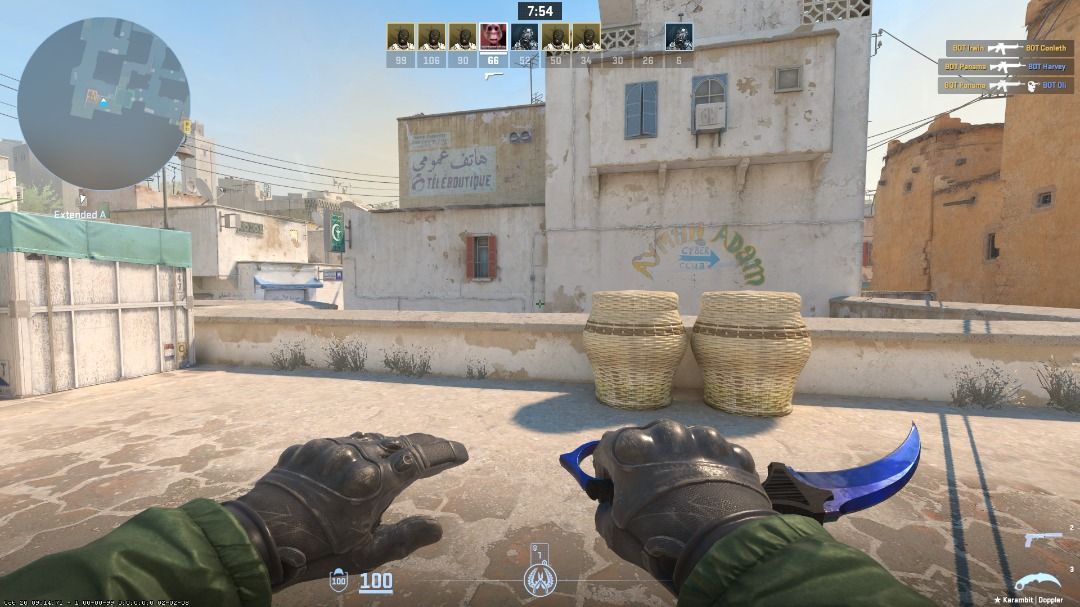 Karambit Doppler P3 | CS2 CSGO Phase 3, Video Gaming, Gaming Accessories, In-Game Products on ...