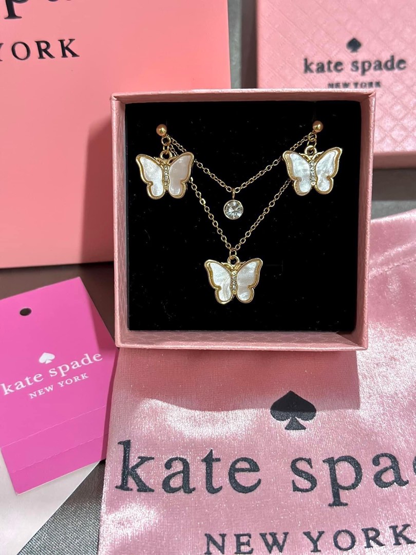 Kate spade set, Women's Fashion, Jewelry & Organizers, Necklaces on ...