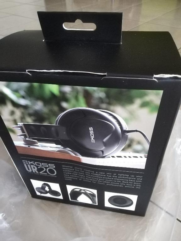 Koss UR20 Wired Headphone, Audio, Headphones & Headsets on Carousell