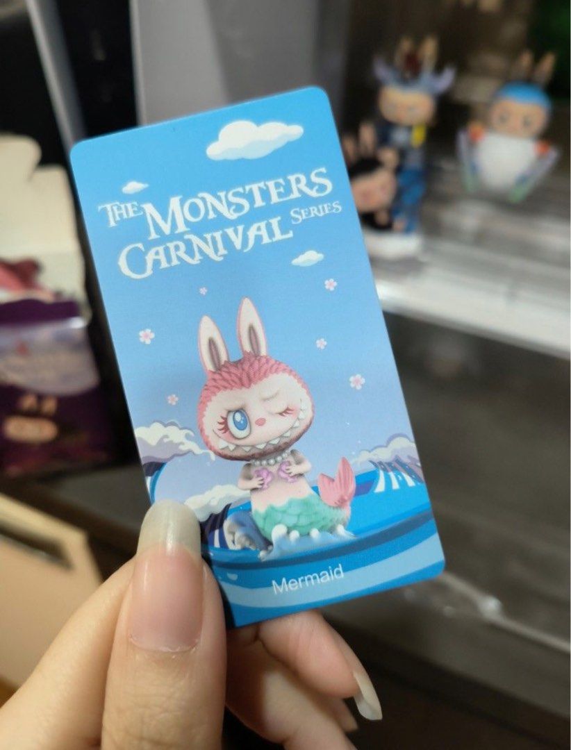 Labubu the monster carnival mermaid, Hobbies & Toys, Toys & Games on ...