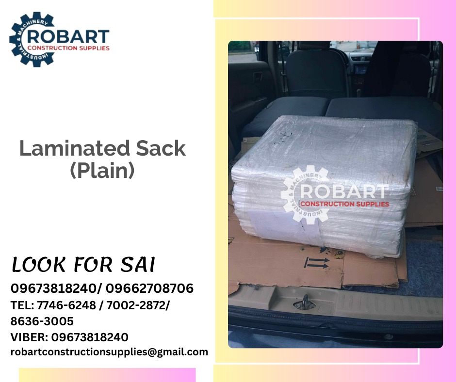 Laminated Plain Sack, Commercial & Industrial, Construction Tools ...