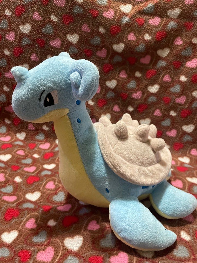 Lapras Pokemon Plush, Hobbies & Toys, Toys & Games on Carousell