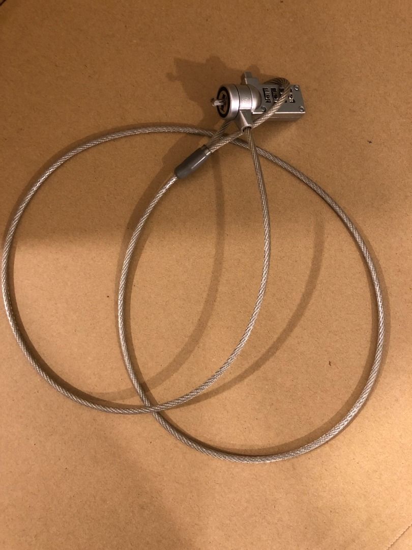 Laptop Lock 4-Pin (Locked Unit), Furniture & Home Living, Security ...