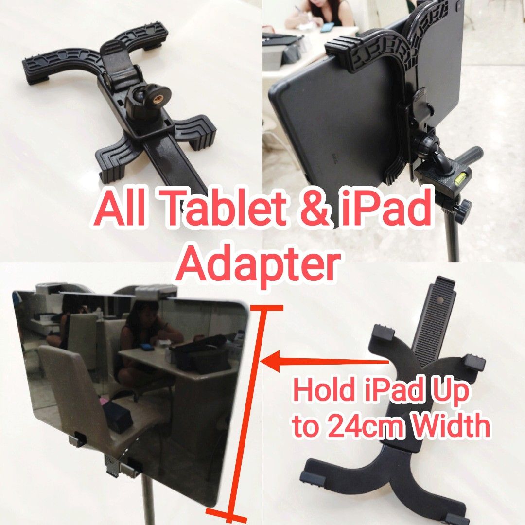 Tablet holder for iPad and all type of tablet adapter fit to all type ...