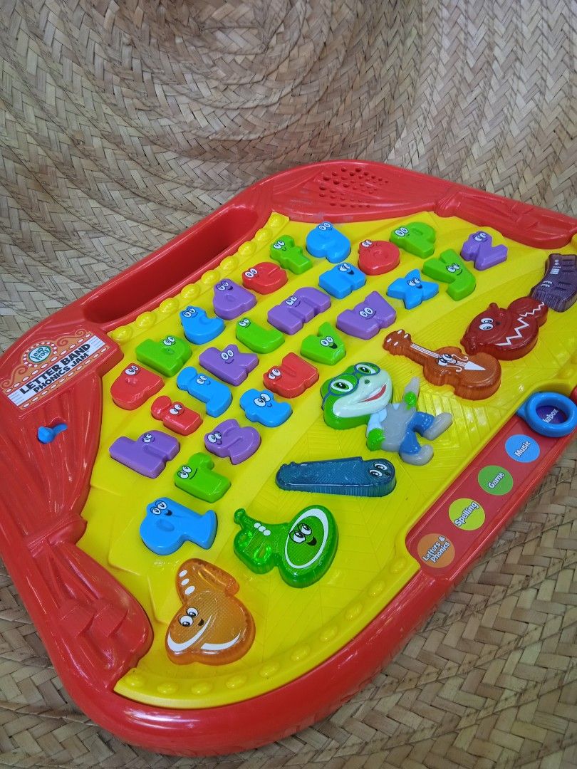 Leapfrog Letter Band Phonics Jam, Babies & Kids, Infant Playtime on ...