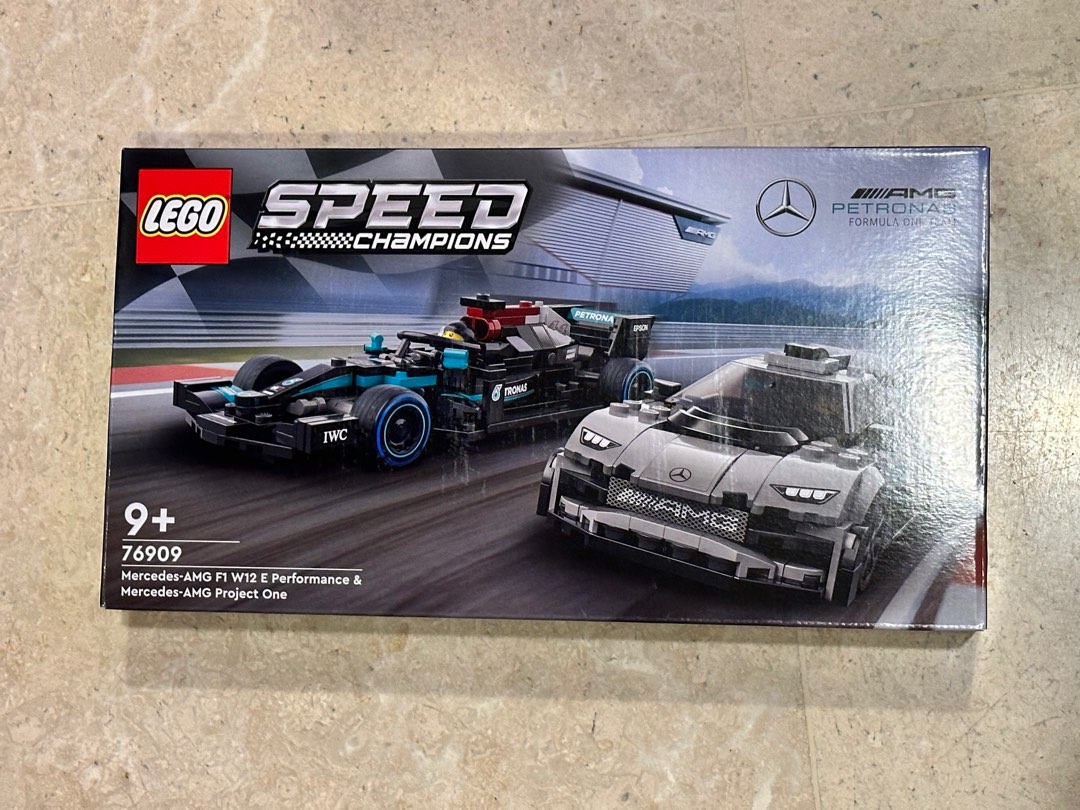 Lego Speed Champions 76909 Mercedes AMG F1 W12 E Performance & Mercedes ...