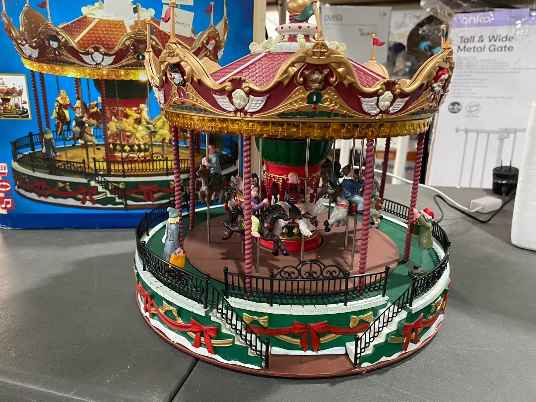Lemax Carousel, Hobbies & Toys, Memorabilia & Collectibles, Vintage ...