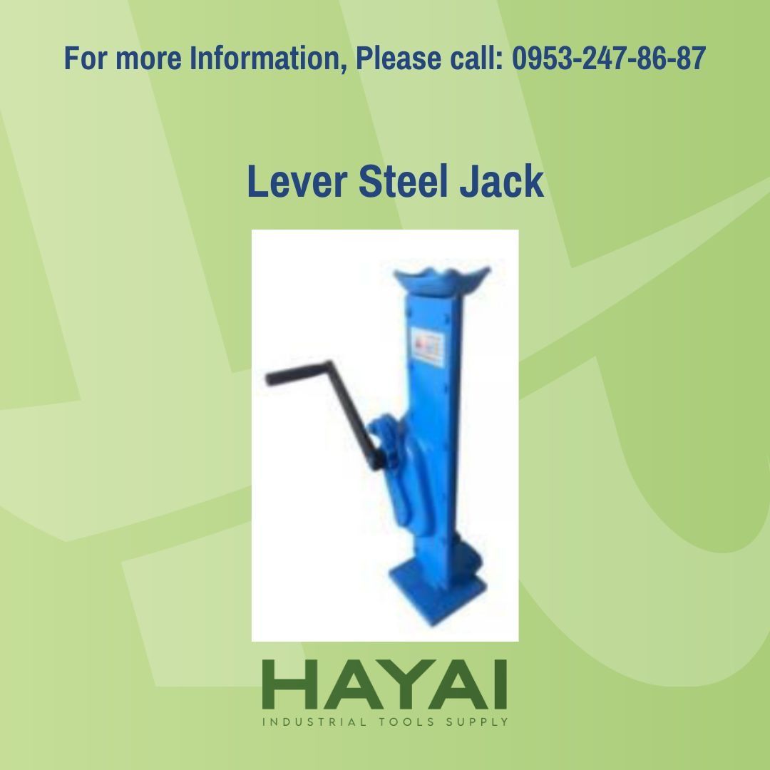 Lever steel jack, Commercial & Industrial, Construction Tools ...