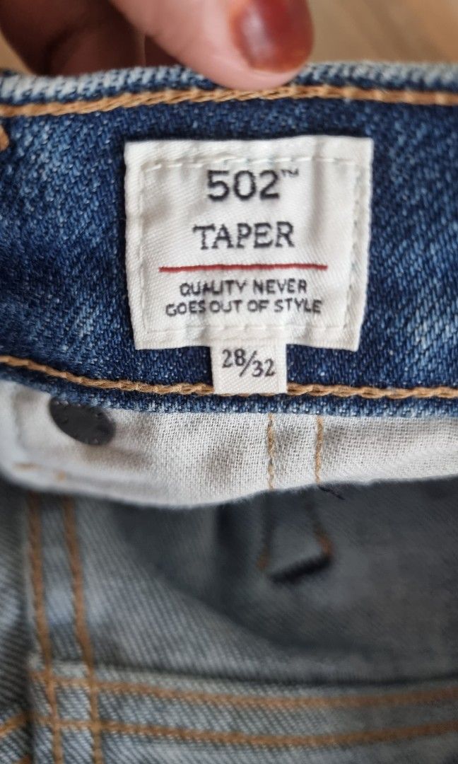 LEVIS TAPER 502 FEMALE JAPAN, Women's Fashion, Bottoms, Jeans ...