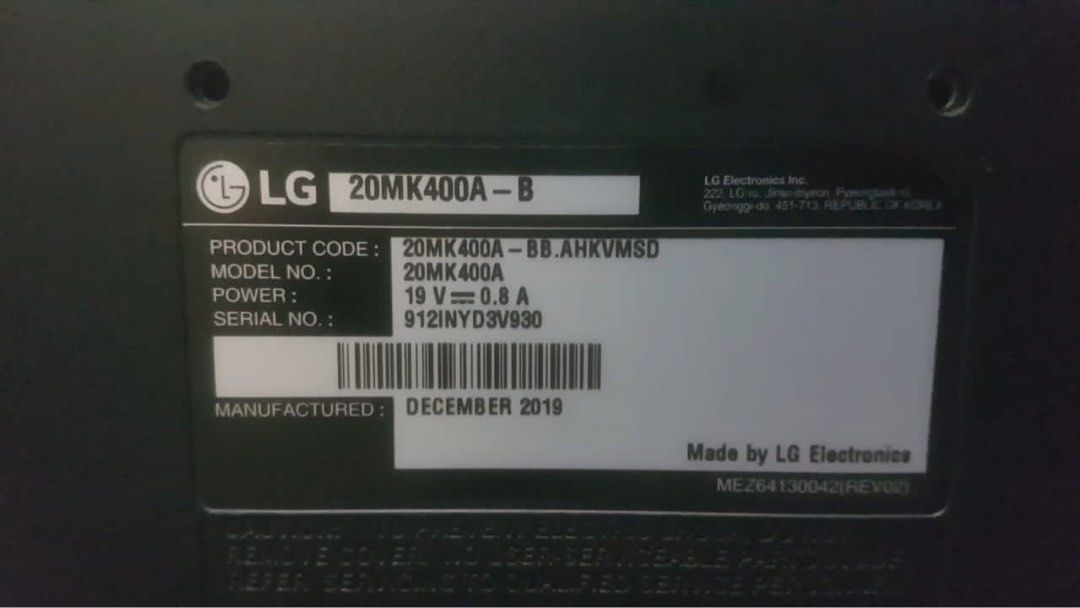LG LCD Monitor 19 Inch (Edge color spoiled), Computers & Tech, Parts ...