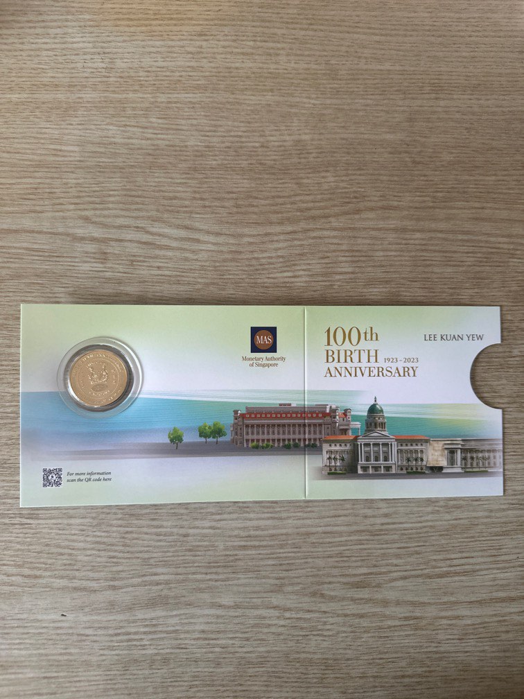 LKY 100th Birth Anniversary Coin, Hobbies & Toys, Memorabilia ...