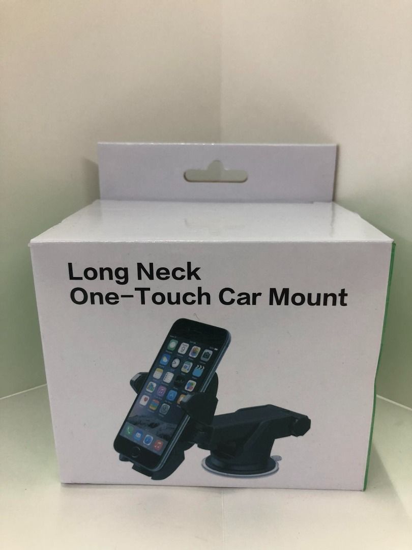 LONG NECK EASY ONE TOUCH CAR MOUNT XWJ-0825B, Mobile Phones & Gadgets, Mobile & Gadget ...