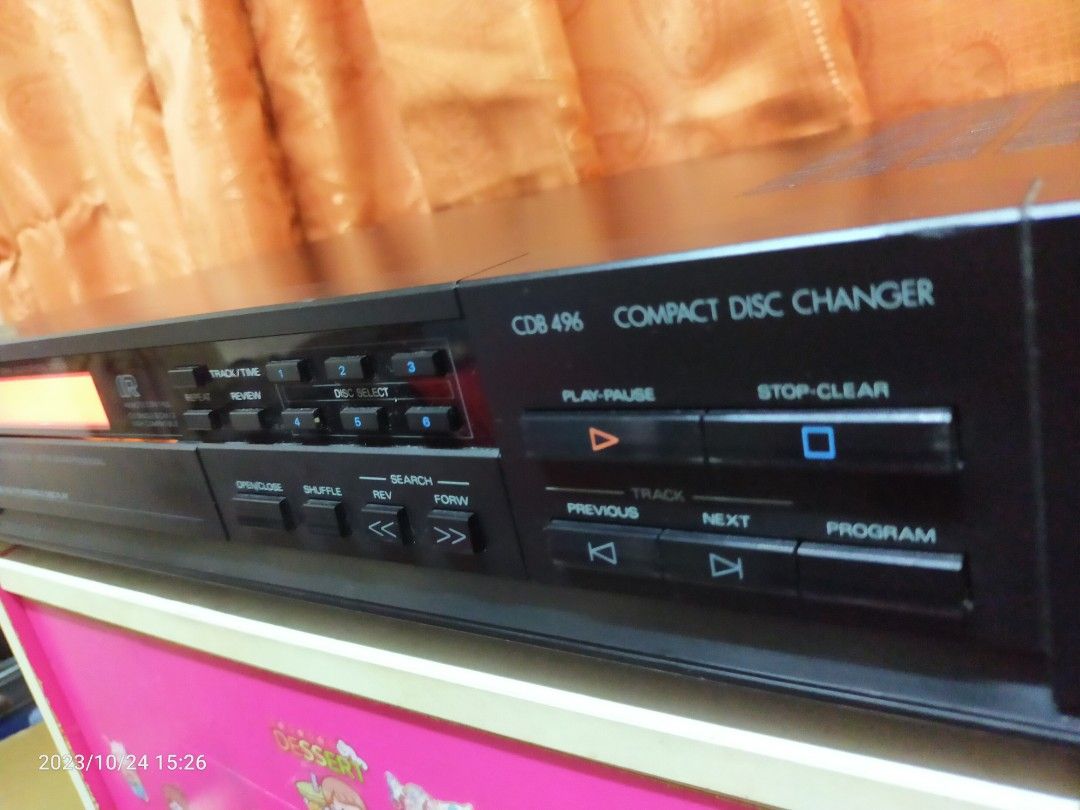 MAGNAVOX(PHILIPS )CDB-496 COMPACT DISC CHANGER, Audio, Portable Music ...