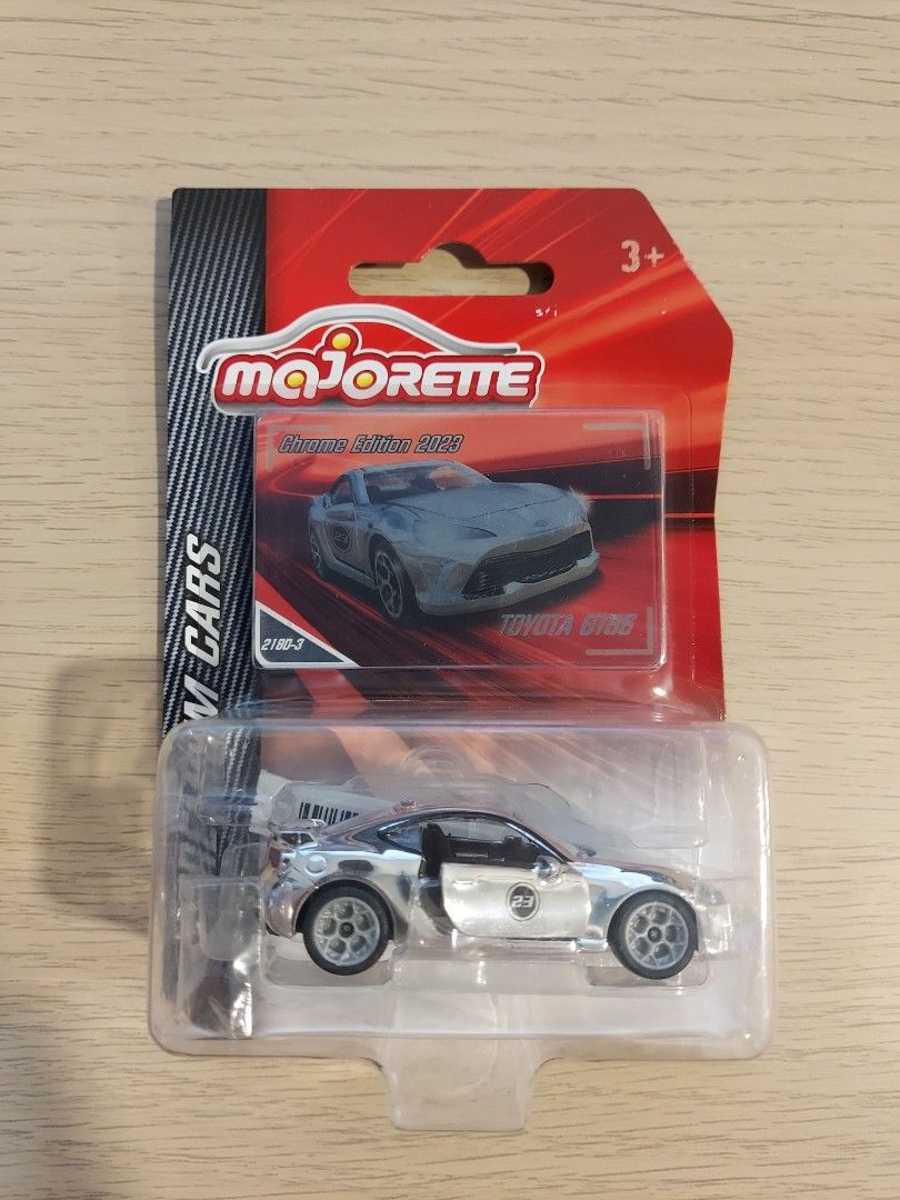 Majorette CHASE CAR Toyota 86 Chrome Edition 2023, Hobbies & Toys, Toys ...