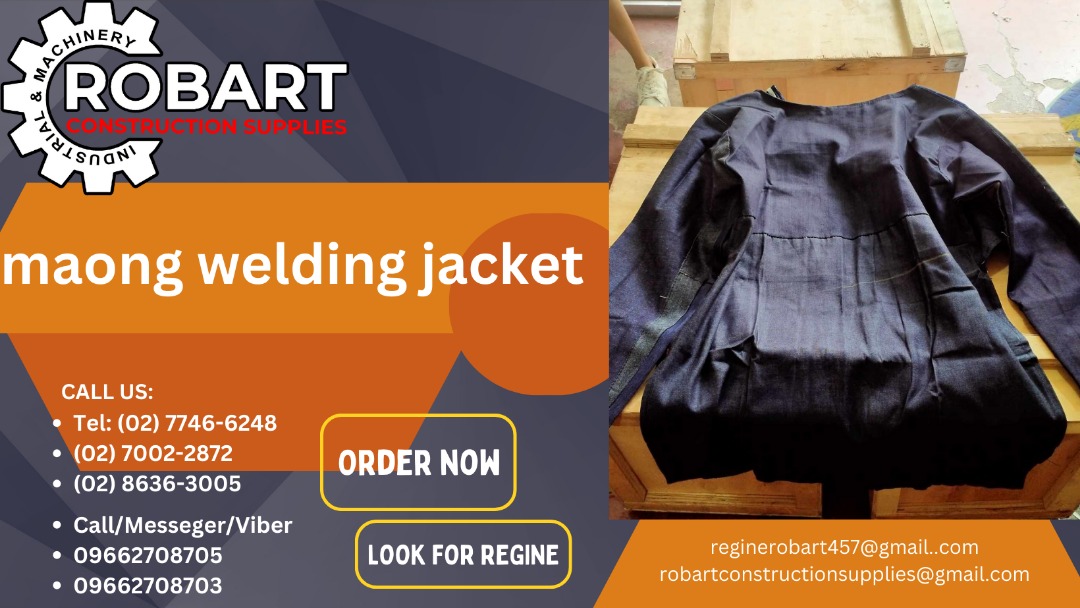 maong welding jacket, Commercial & Industrial, Construction Tools ...