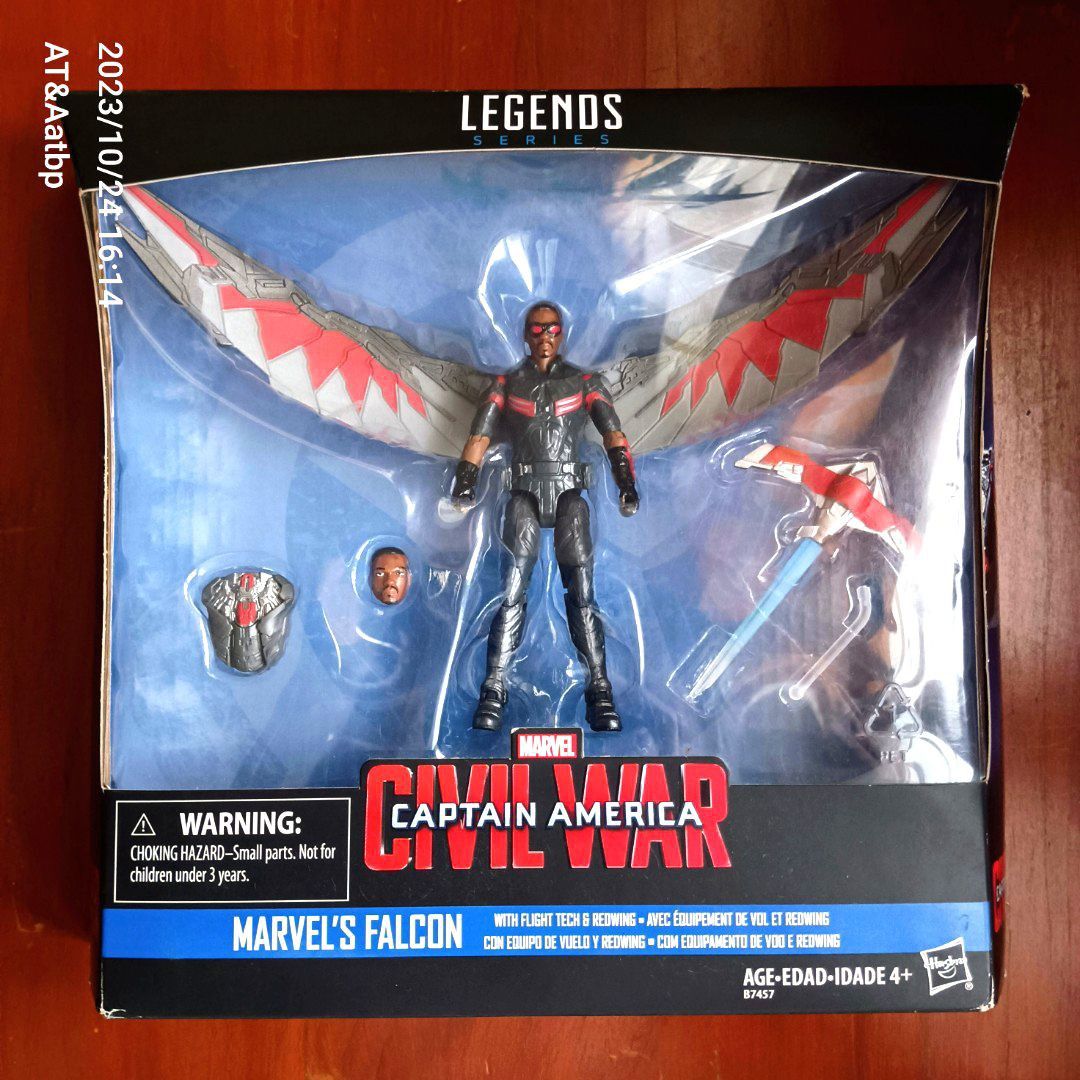 Marvel Legends Series FALCON with FLIGHT TECH & REDWING 3.75" scale ...