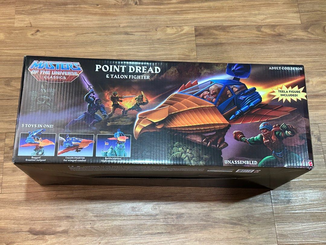 Masters of the Universe Classics Talon Fighter & Point Dread Playset ...