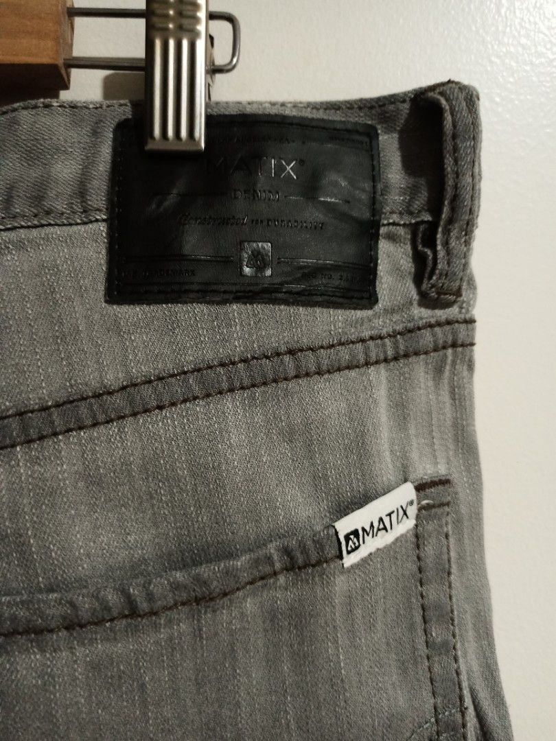 Matix Gripper Jeans - Slim fit stretch, Men's Fashion, Bottoms, Jeans ...