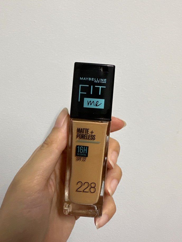 Maybelline Fit Me Foundation 228, Beauty & Personal Care, Face, Makeup ...