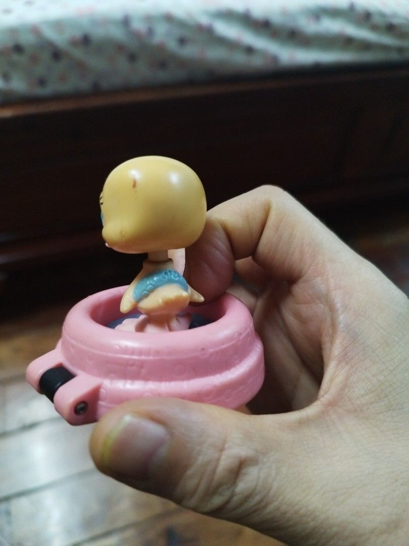 McDonald's 2008 Mcdo LITTLEST PET SHOP LPS Hasbro Toy Pink Duck Small ...