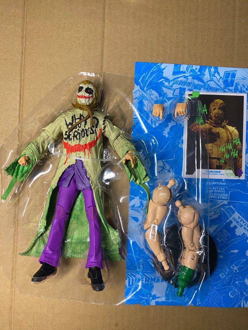 Mcfarlane DC comics Jokerized two face with BAF parts ($50) Jokerized ...