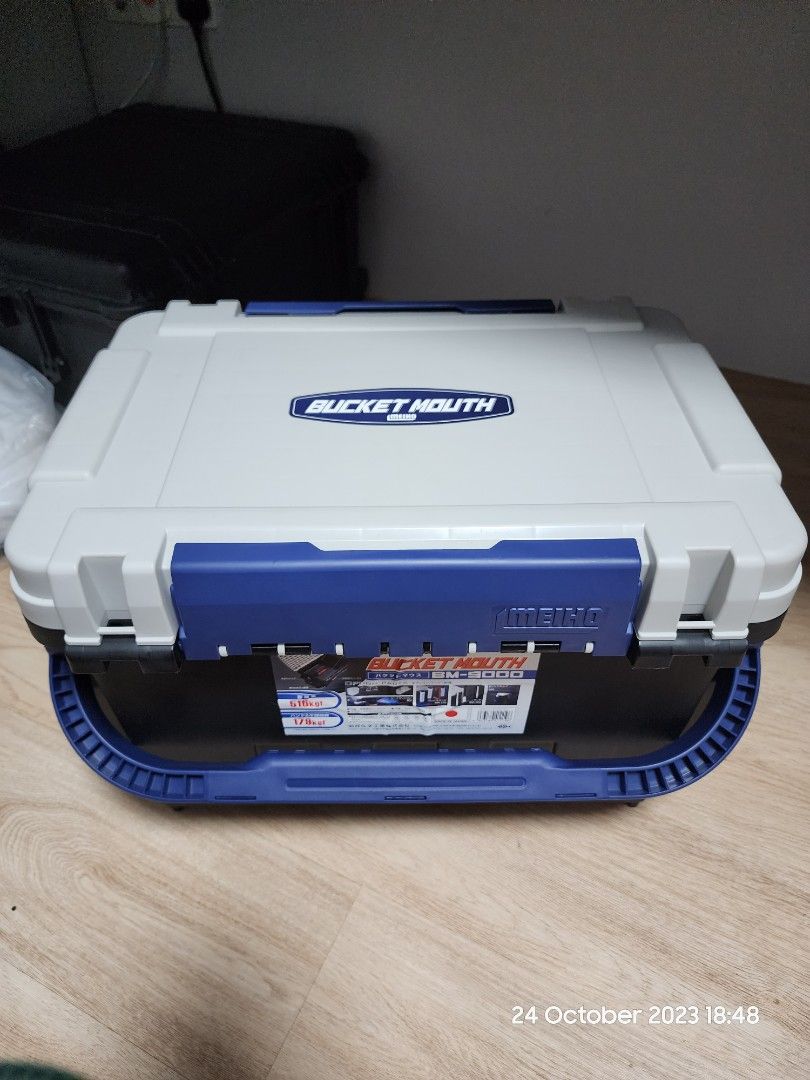 Meiho Bucket Mouth BM-9000, Sports Equipment, Fishing on Carousell
