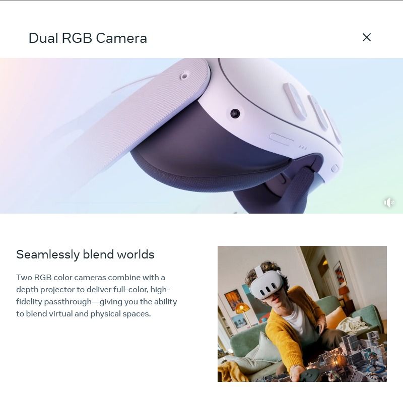 Meta Quest 3 & Meta Quest 3S - MQ3 MQ3S - Mixed Reality VR Headset ...