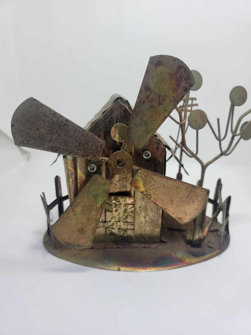 Metal Windmill Music Box, Hobbies & Toys, Memorabilia & Collectibles ...
