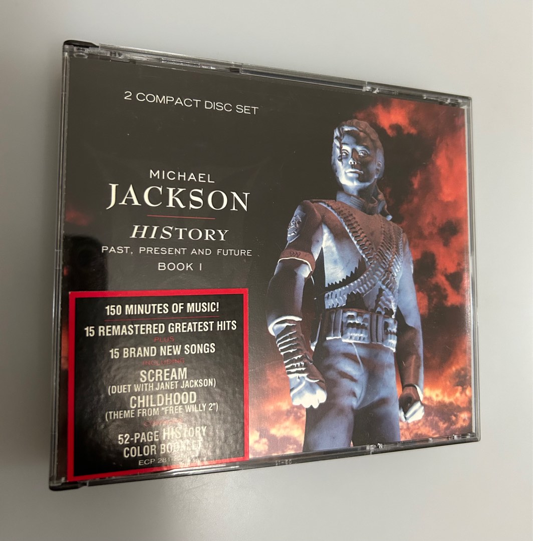 Michael Jackson Double CDs, 興趣及遊戲, 音樂、樂器 & 配件, 音樂與媒體 - CD 及 DVD - Carousell