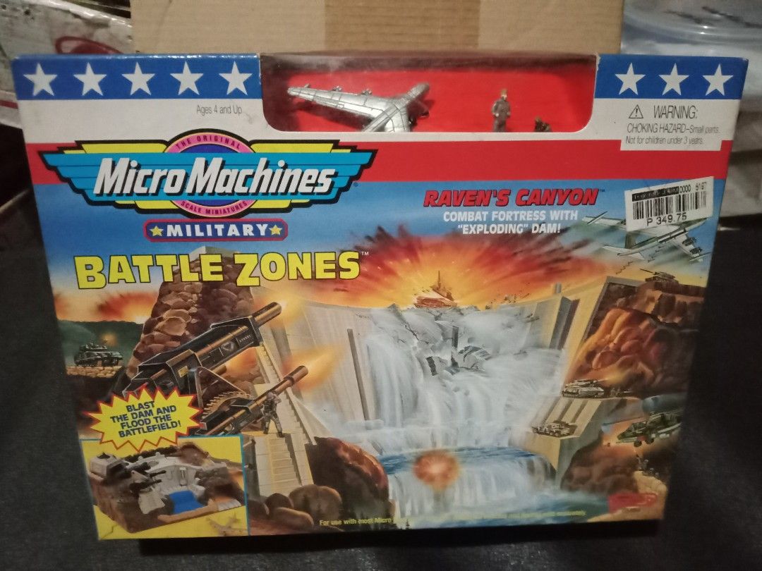 Micro Machines Military Raven's Canyon Playset, Hobbies & Toys, Toys ...