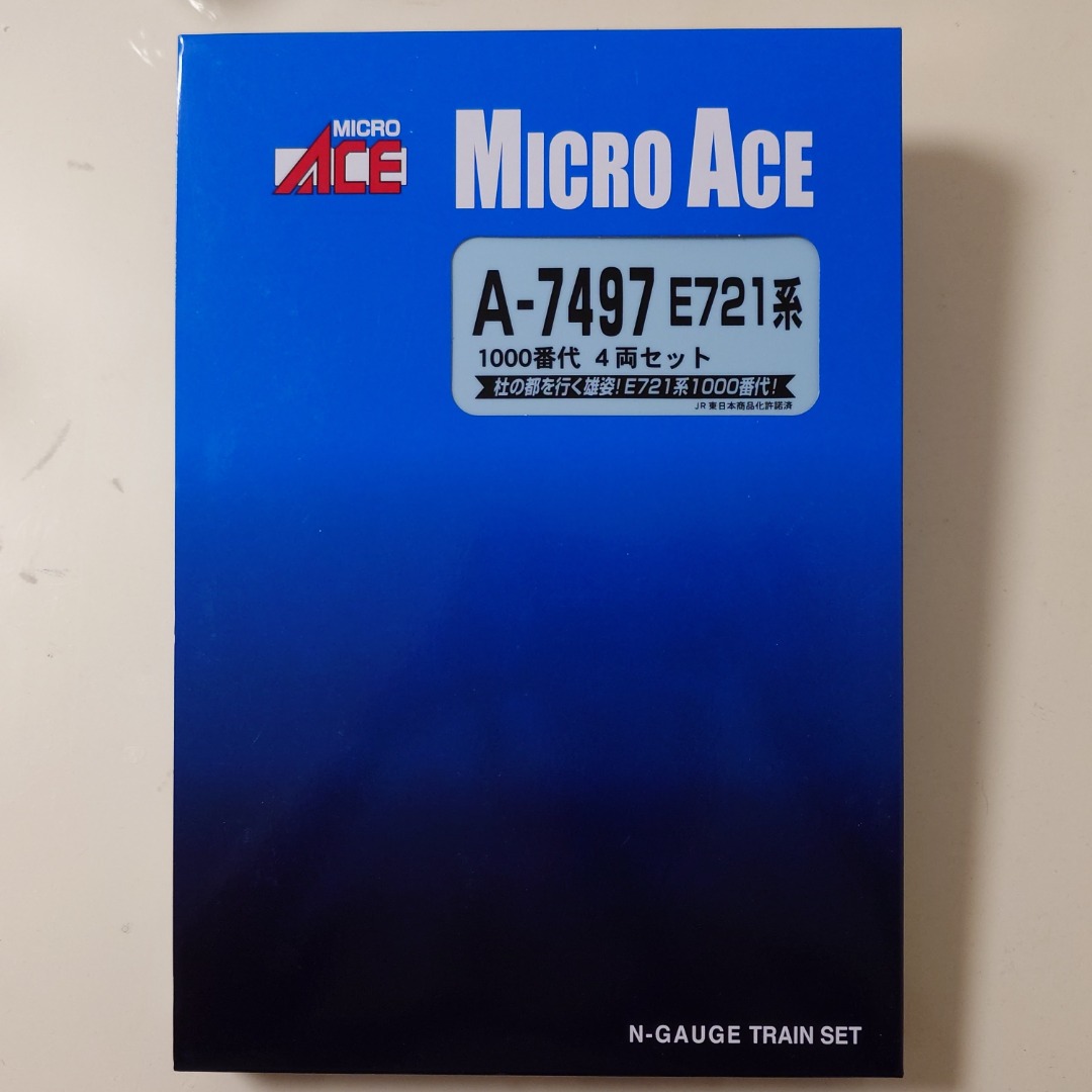 MicroAce A7497 E721系1000番代 4両 N比例鐵道模型, 興趣及遊戲, 玩具 & 遊戲類 - Carousell