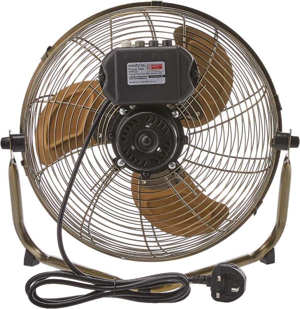 MISTRAL METAL TABLE FAN ( 12 Inch ), TV & Home Appliances, Other Home ...