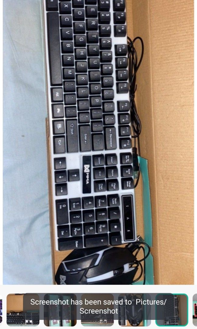 MMA KEYBOARD (with mouse), Computers & Tech, Parts & Accessories ...