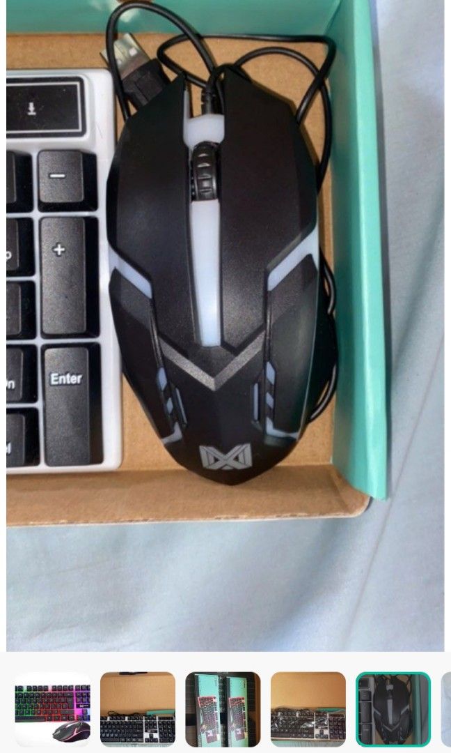 MMA KEYBOARD (with mouse), Computers & Tech, Parts & Accessories ...