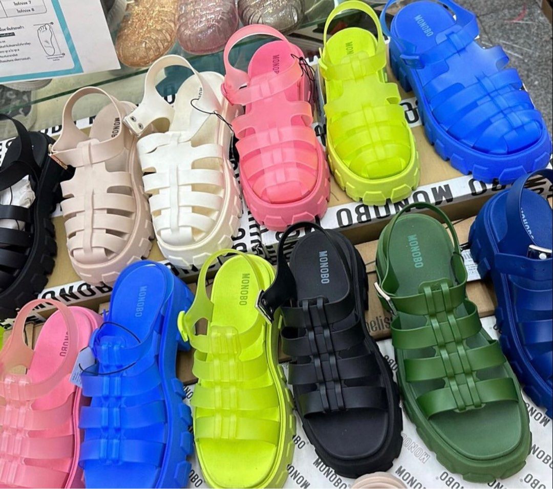 Monobo Sandals, Women's Fashion, Footwear, Sandals on Carousell